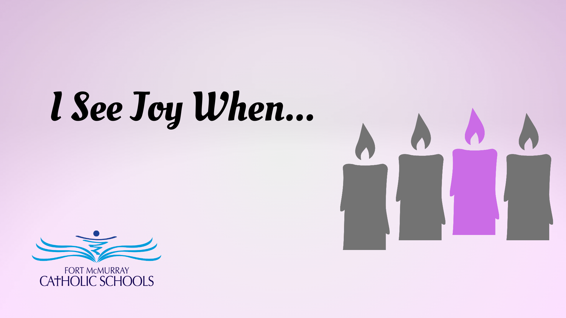 Advent Messages of Joy - Good Shepherd School